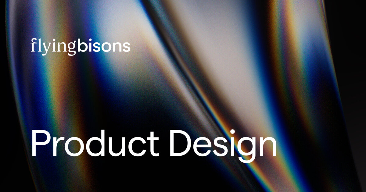 Product Design Services | Flying Bisons